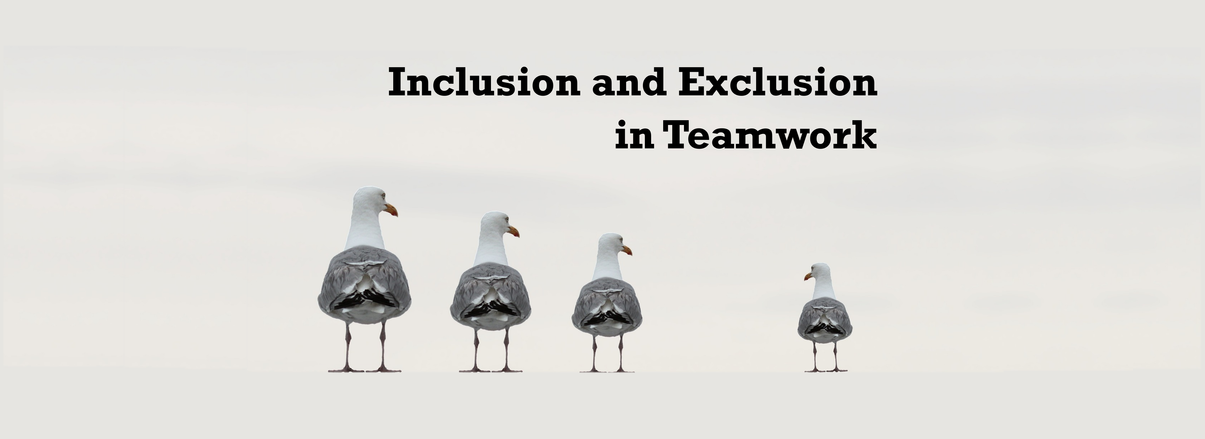 Inclusion and exclusion in teamwork - GlobalPeople Consulting